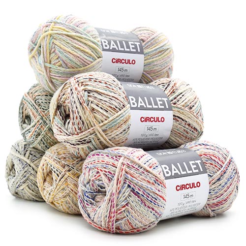 Fio Ballet Círculo 100g - Bazar Horizonte
