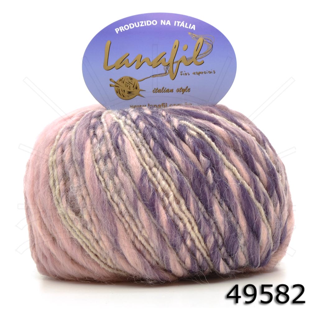 Fio Lleida Lanafil 50g - Lã Natural e Acrílico - Bazar Horizonte