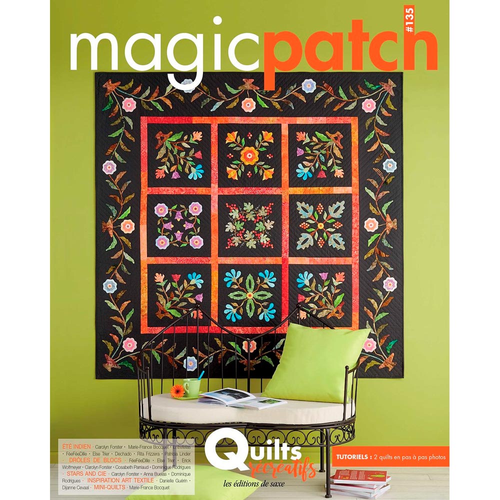 Revista Magic Patch nº 135 - Quilts Récréatifs (Patch Mágico nº 135 ...