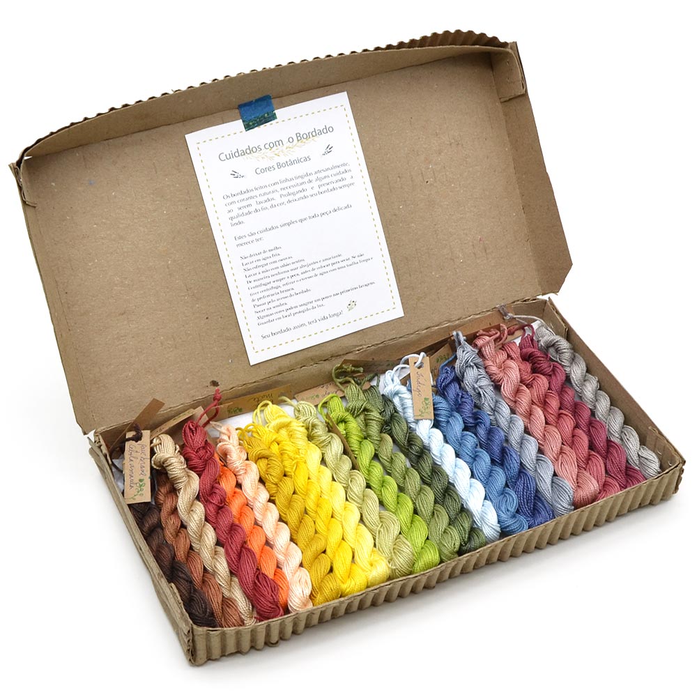 Kit de Meadas Torçal Natural Tingimento Artesanal - 20 unidades - Bazar ...