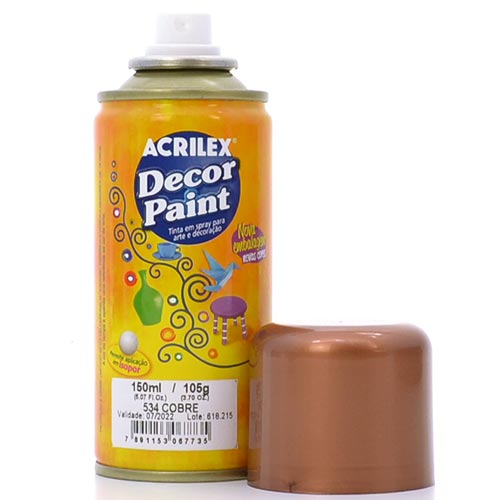 Spray Decor Paint Metálico 150ml - Bazar Horizonte