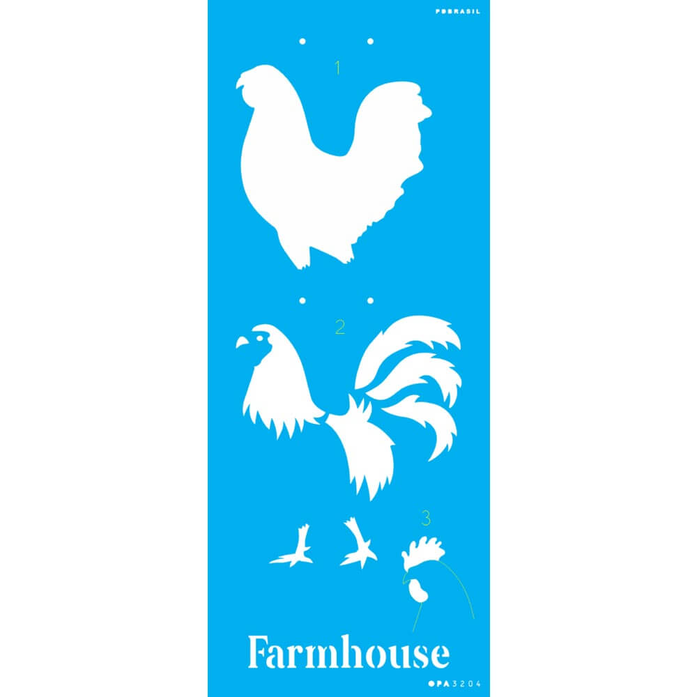 Stencil para Pintura Galo - OPA 3204 - Bazar Horizonte