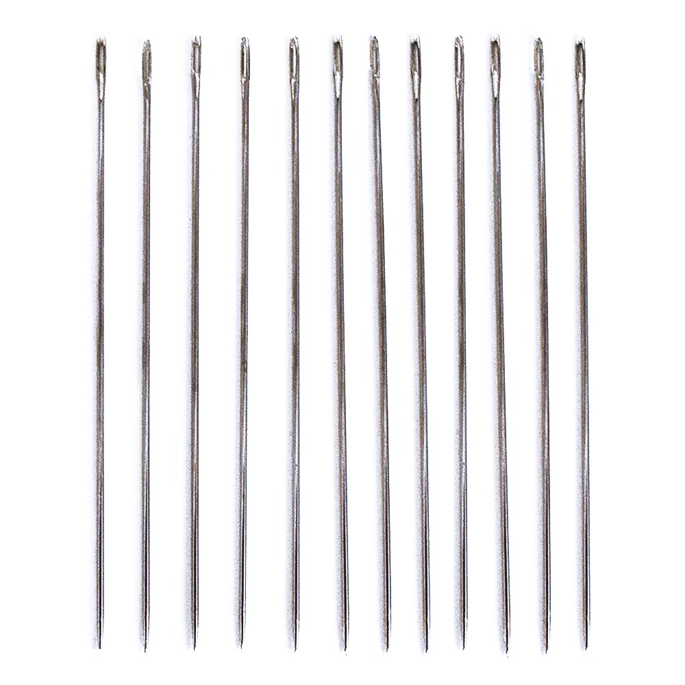 Agulha para Costura Longa 12,5cm NYBC - 12 Agulhas - Bazar Horizonte
