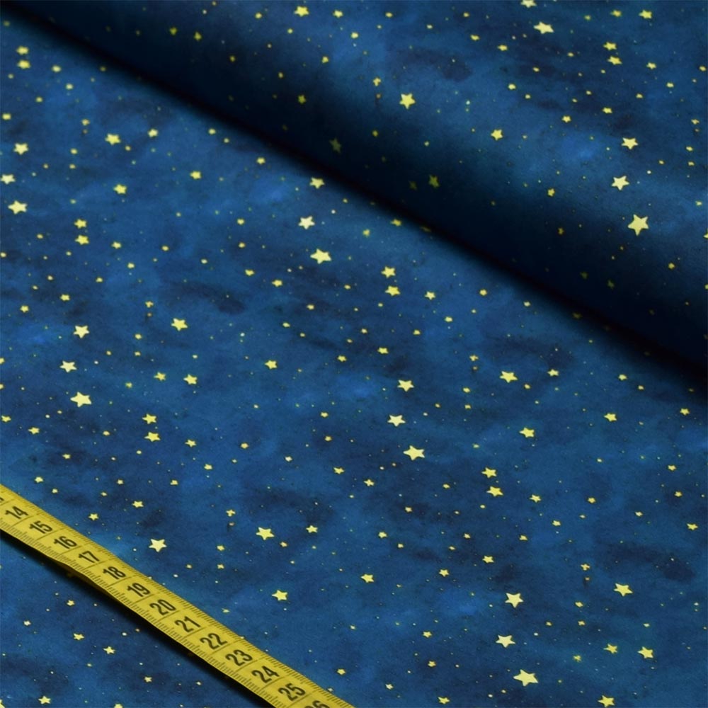 Tecido Estampado para Patchwork - Space : Estrelas (0,50x1,50) - Bazar ...