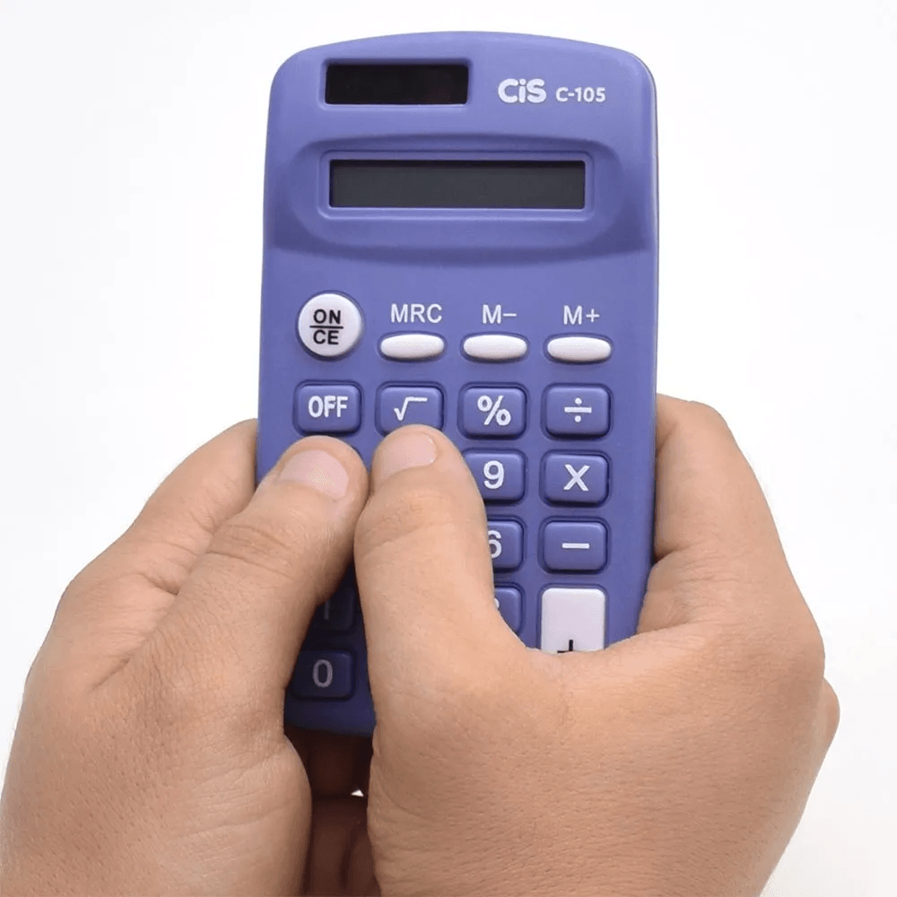 Calculadora de Bolso CIS C-105 Roxa - Bazar Horizonte