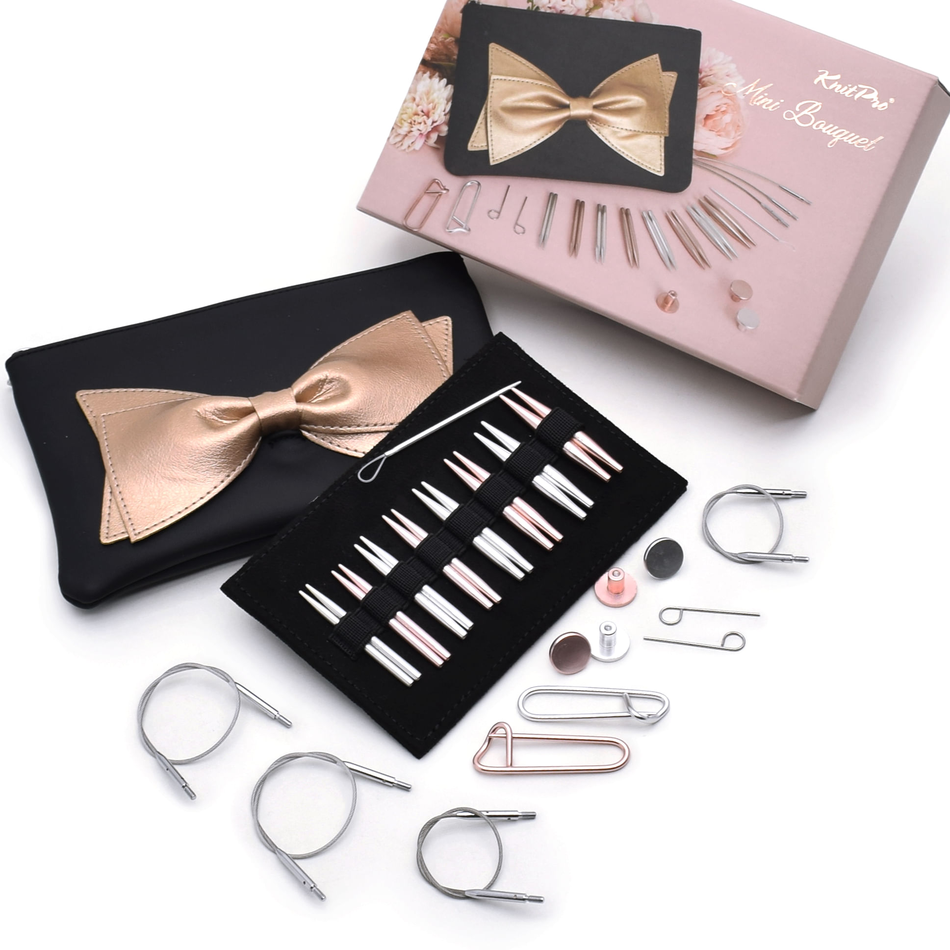 Kit de Agulhas Circulares Intercambiáveis Mini Bouquet Extra Curta ...