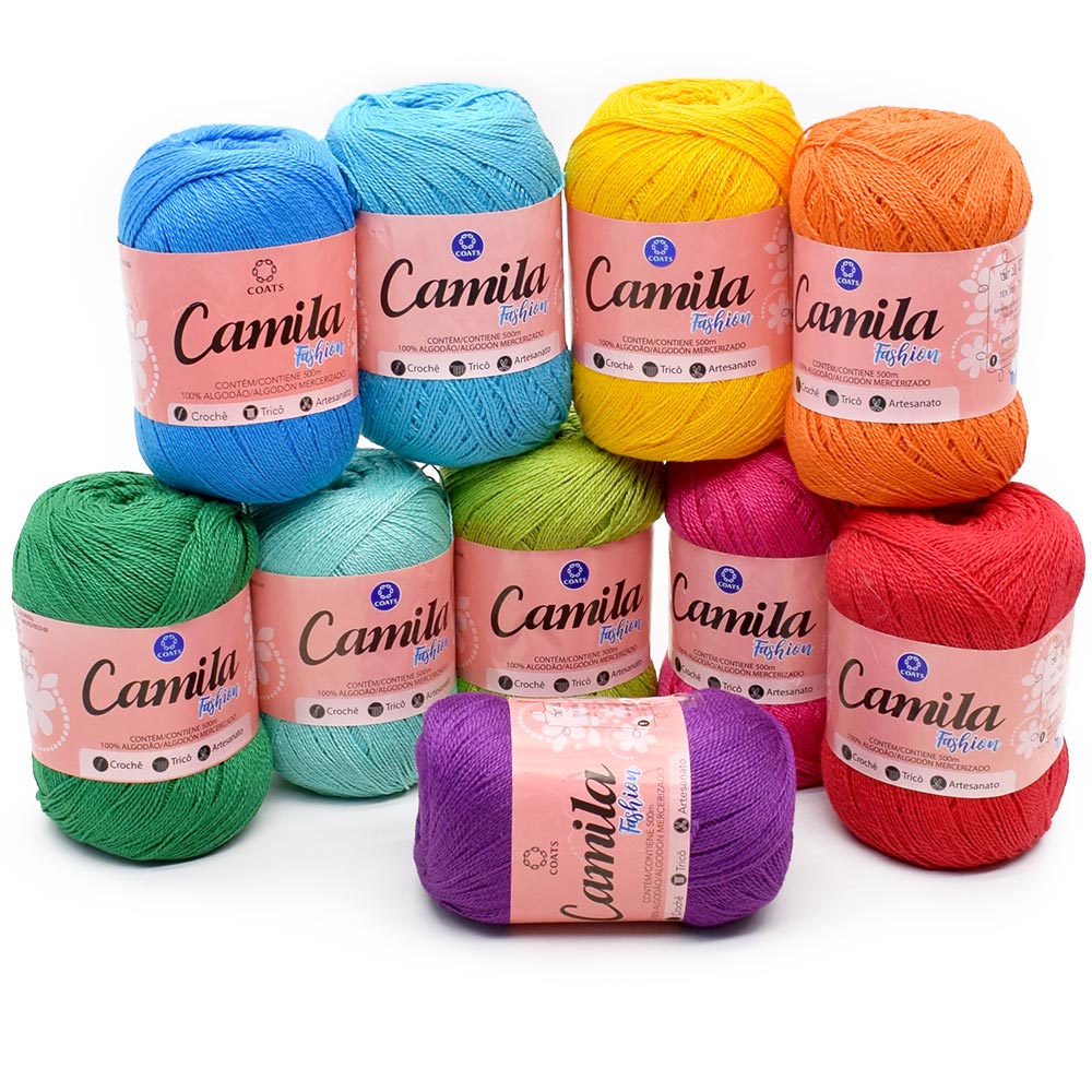 Kit Linha Camila Fashion - 10 Cores - Bazar Horizonte