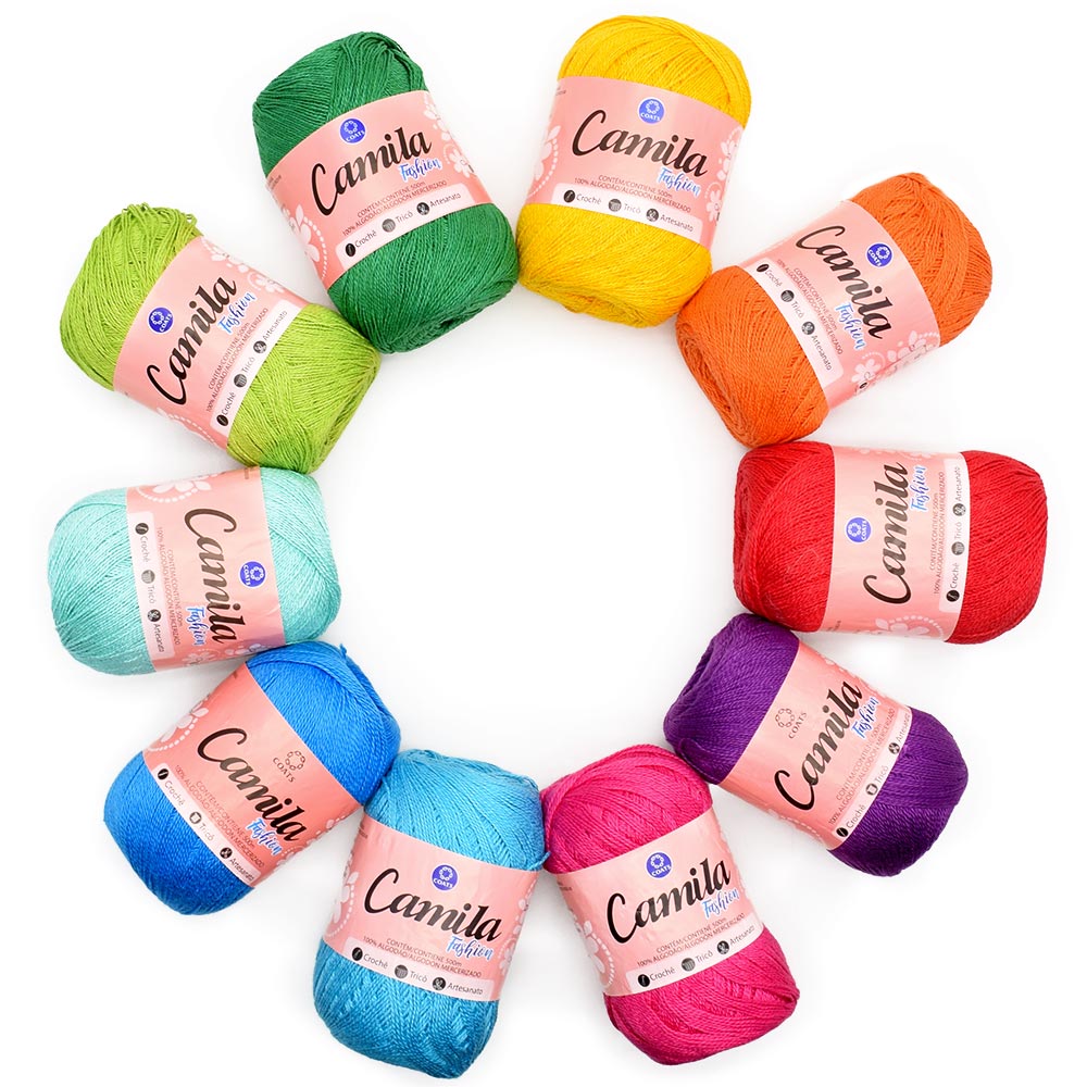 Kit Linha Camila Fashion - 10 Cores - Bazar Horizonte